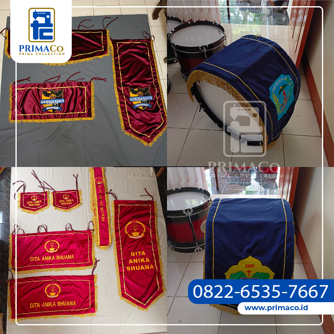 Kain Vandel Custom Warna, Bentuk Dan Tulisan - Primaco